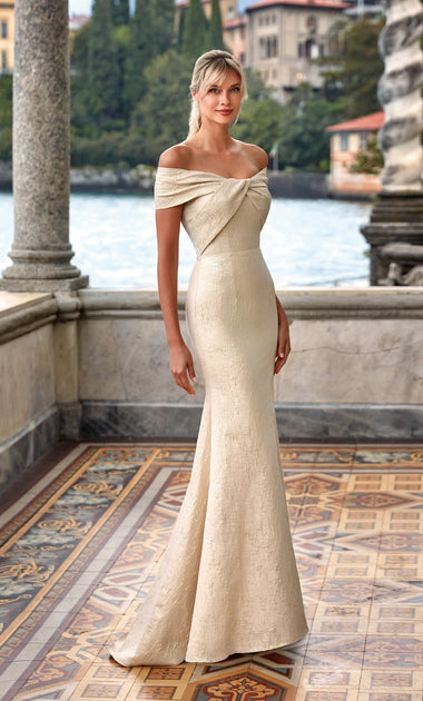 Gold Michelle Gown – Chicago Bridal Store Company